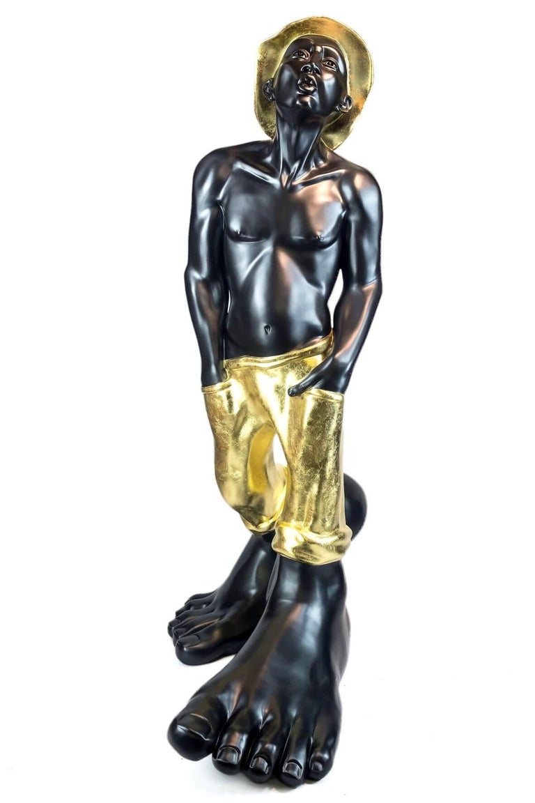 Idan Zareski - Le Siffleur 85 - Resin Sculpture, 2022 For Sale at 1stDibs