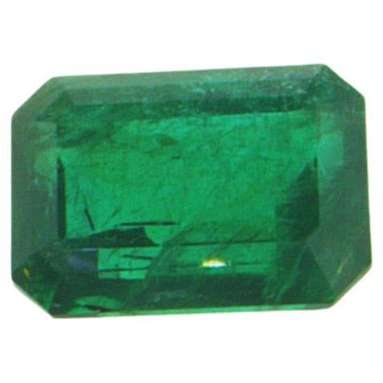 IDL Certified 10.88 Carat Minor Oil Brazilian Emerald For Sale at 1stDibs