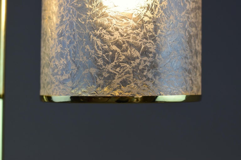 Ido-F5 Floor Lamp with Double Shade Light and Marble Base, Flow ...