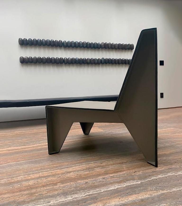 Idra Light Leather - Brazilian Contemporary Design For Sale at 1stDibs