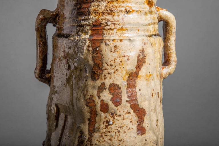 Iga-ware Earthenware Flower Container For Sale at 1stDibs