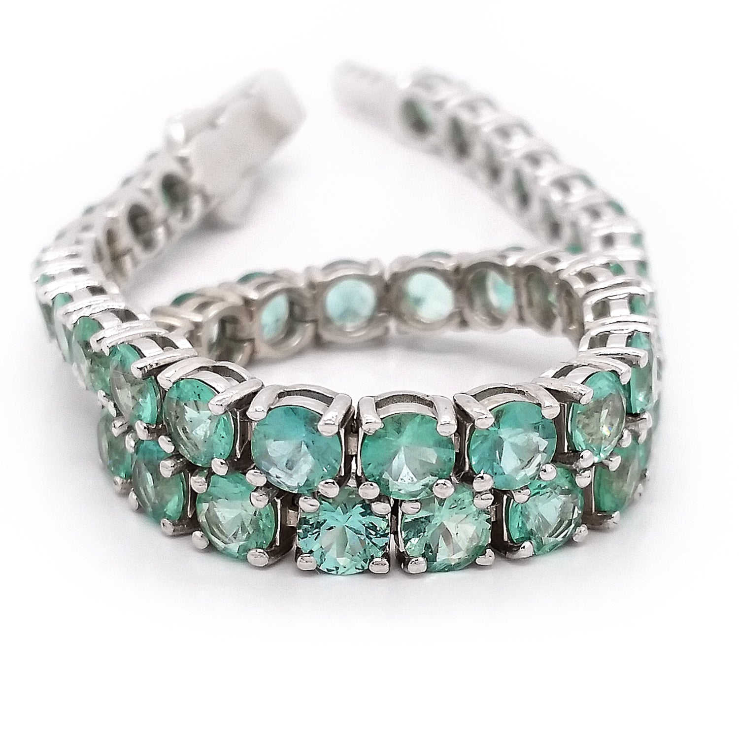 IGI Certified 7.60 Ct Natural Rubies and 0.35 Ct Natural Diamonds Gold Bracelet For Sale at 1stDibs