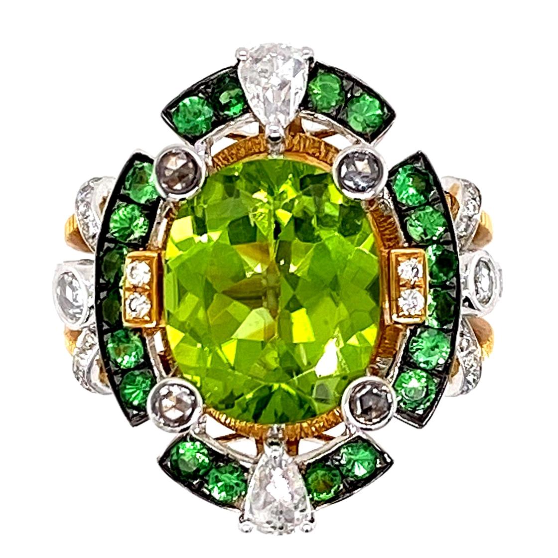 MWLC Surrealist Amythest Poppy Ring For Sale at 1stDibs