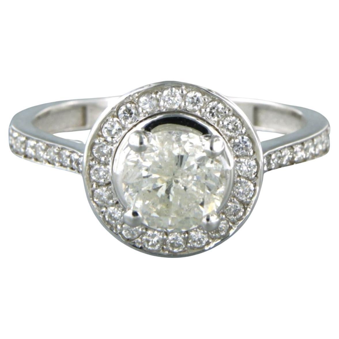 IGI JEWEL report Clusterring with brilliant cut diamonds up to 1.50ct ...