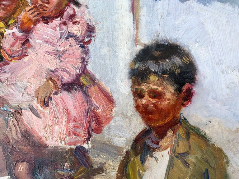 Ignacio Gil Sala - Ibiza Characters Spain oil on canvas painting For ...