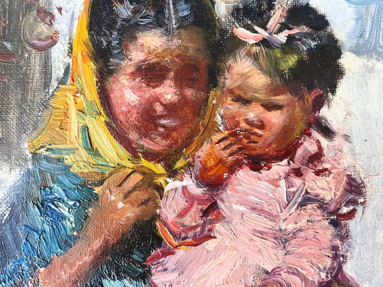 Ignacio Gil Sala - Ibiza Characters Spain oil on canvas painting For ...