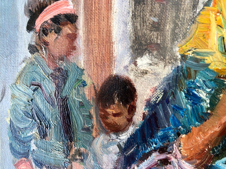 Ignacio Gil Sala - Ibiza Characters Spain oil on canvas painting For ...