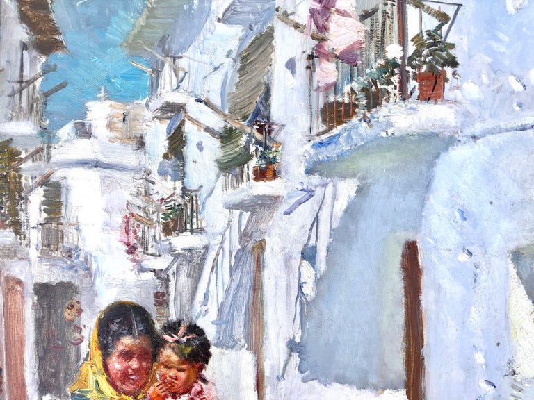 Ignacio Gil Sala - Ibiza Characters Spain oil on canvas painting For ...
