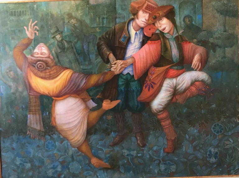 Igor Fomin - I adore your boogies-woogies. Figurative painting with ...