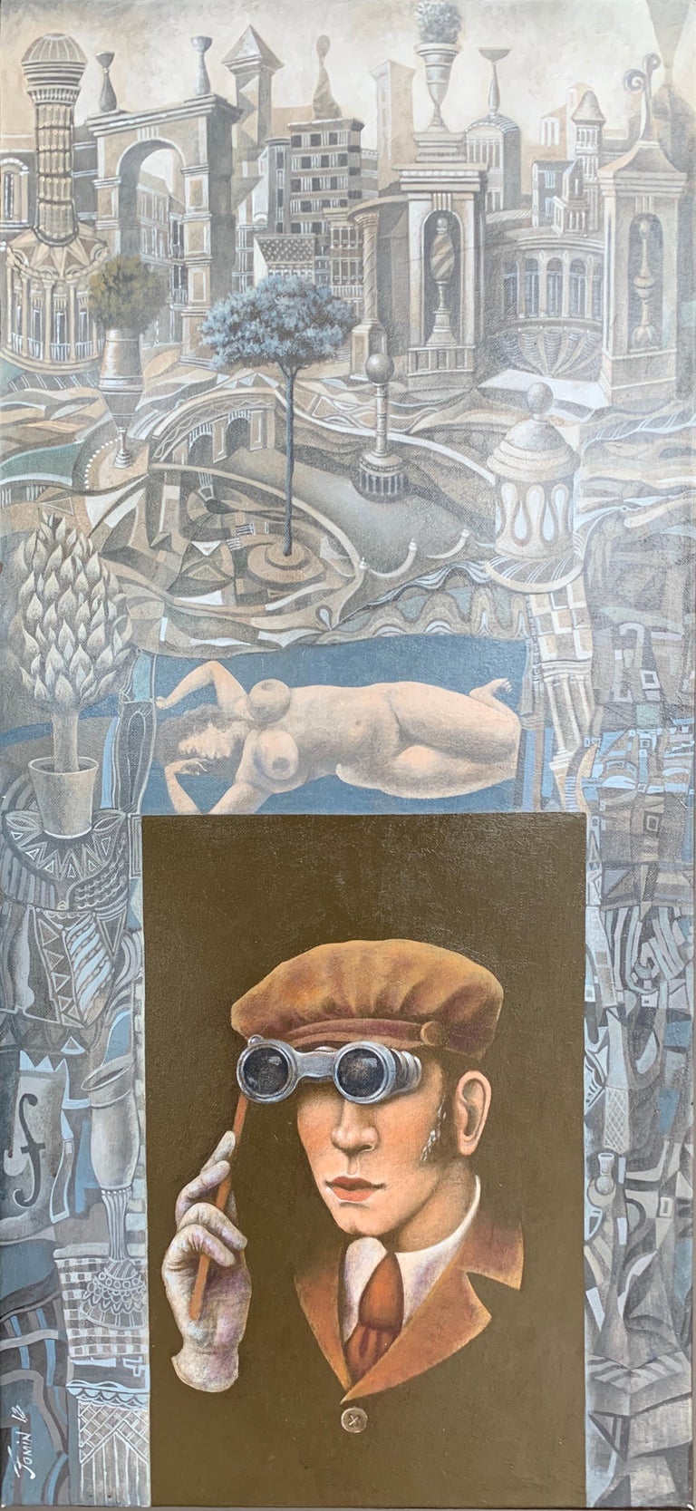 Igor Fomin - The case in the mezzanine- landscape of imaginary city ...