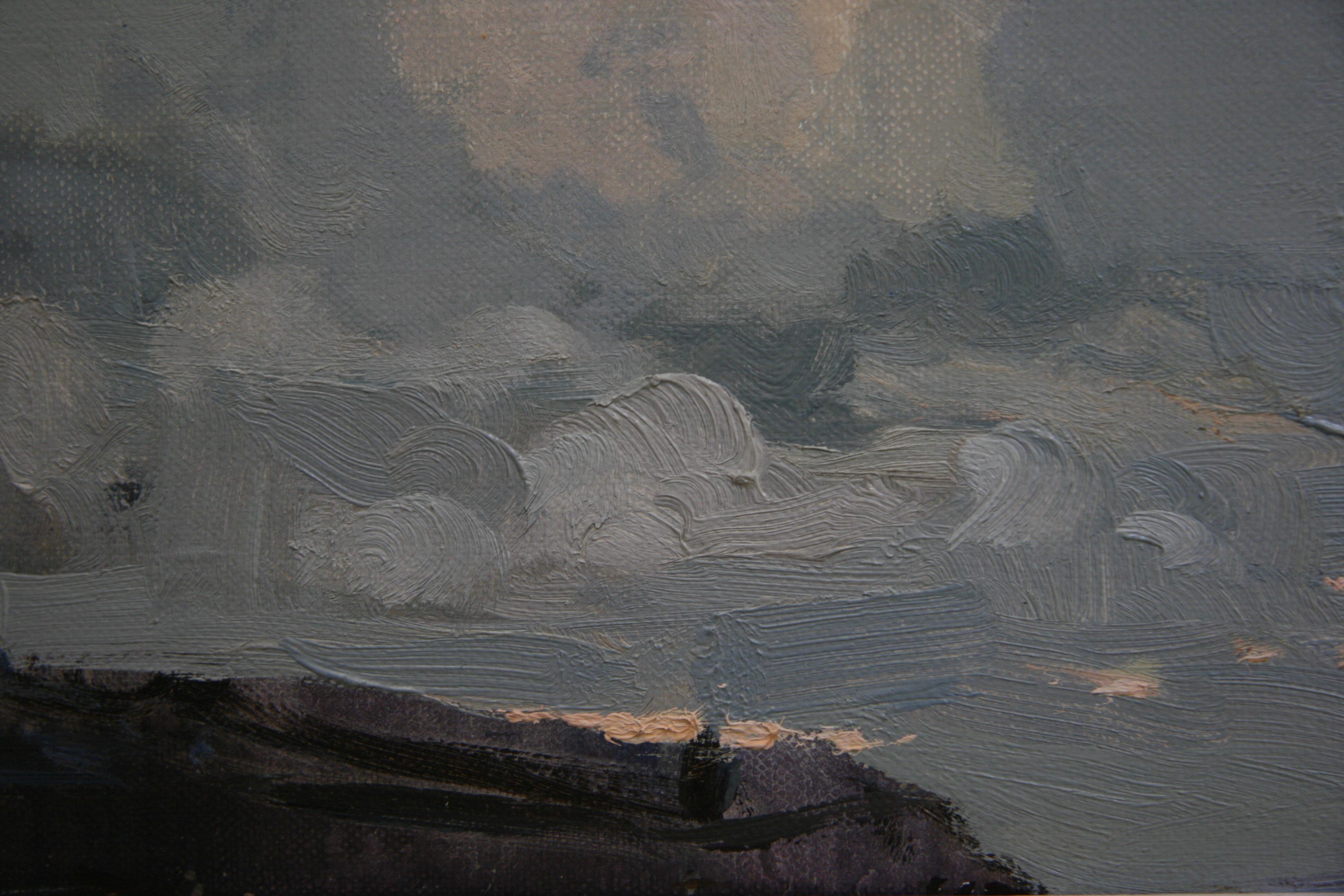 Igor Shiplin - PASSING STORM SALCOMBE..Igor Shipilin contemporary ...