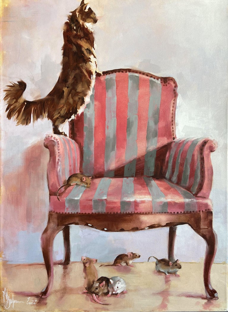 Igor Shulman - A cheerful still life., Painting, Oil on Canvas For Sale ...