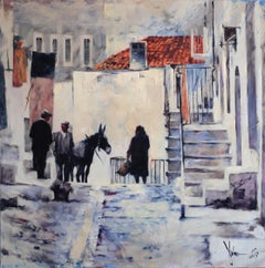 Igor Shulman - A hard way home, Painting, Oil on Canvas, Painting For ...