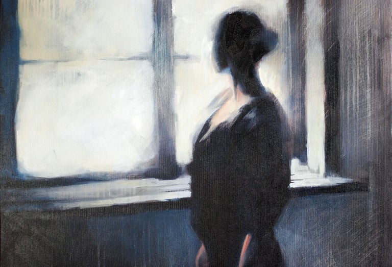 Igor Shulman - Expectation. Allegory., Painting, Oil on Canvas For Sale ...