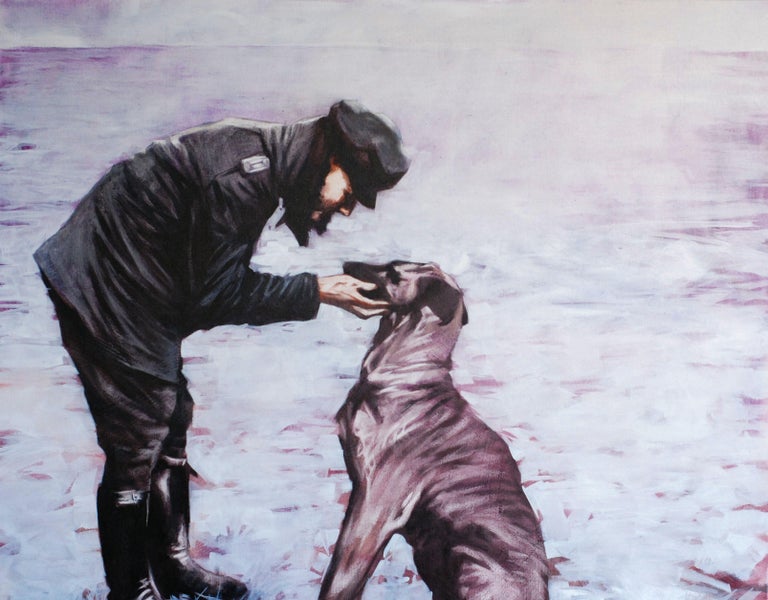 Igor Shulman - Project "Winter Tales" III., Painting, Oil on Canvas For ...