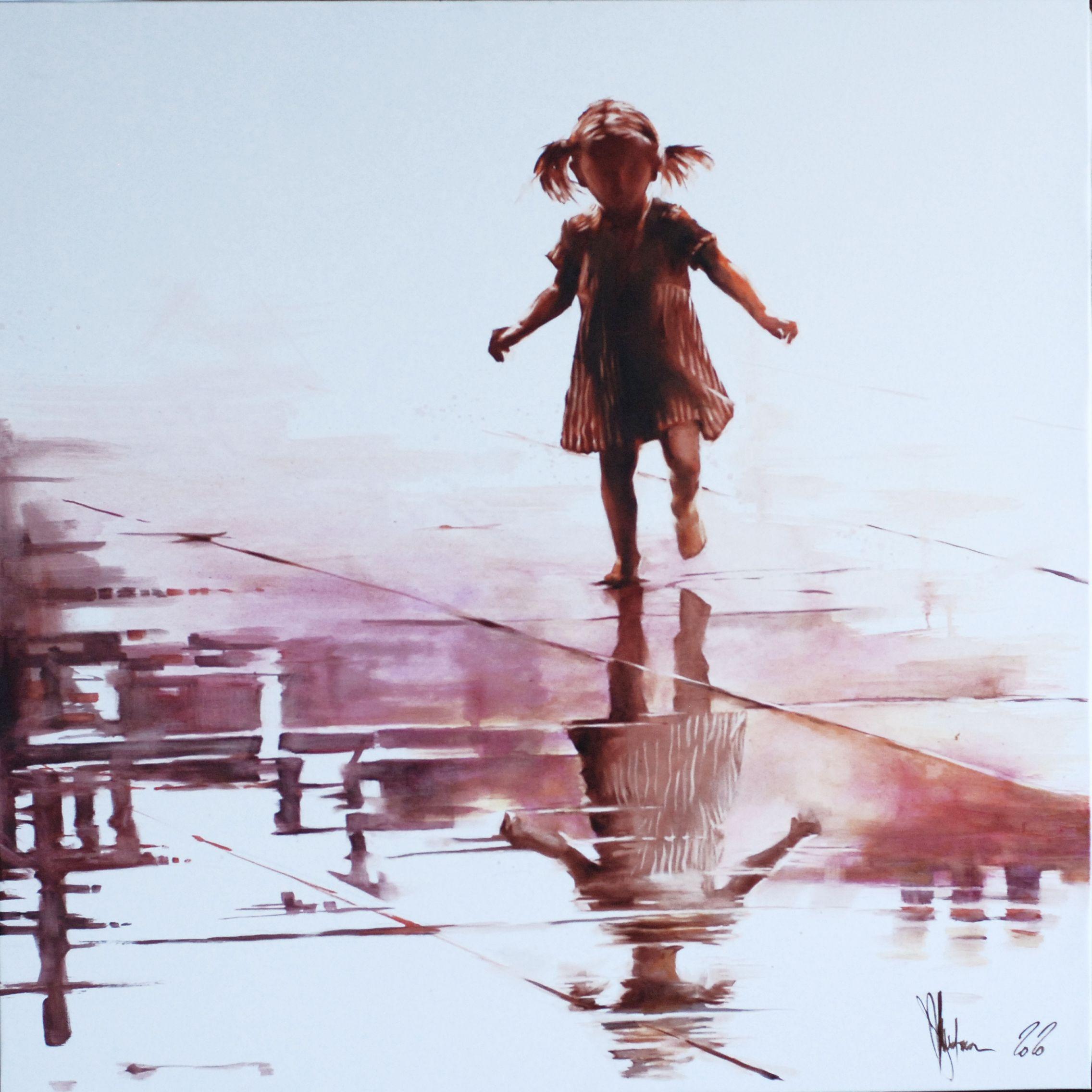 Igor Shulman - 2 fish., Painting, Oil on Canvas at 1stDibs