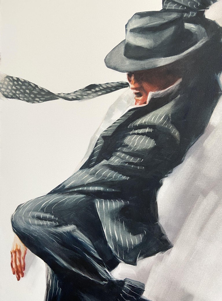 Igor Shulman - Street dancer #6, Painting, Oil on Canvas For Sale at ...