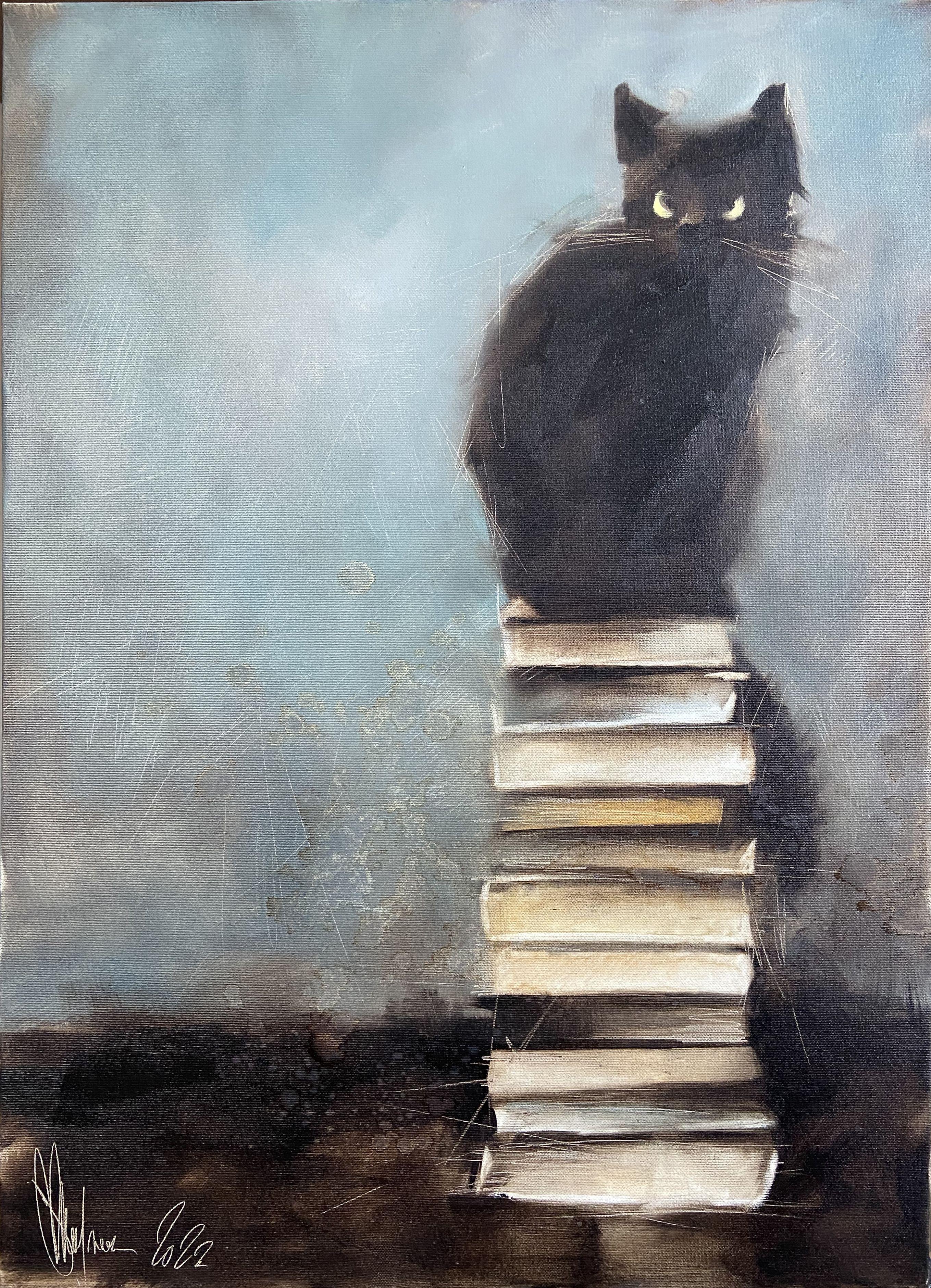 Laurent Proneur - Disturbing personality, Painting, Oil on Canvas For ...