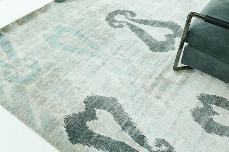 Ikat Design Rug Ajanta For Sale at 1stDibs