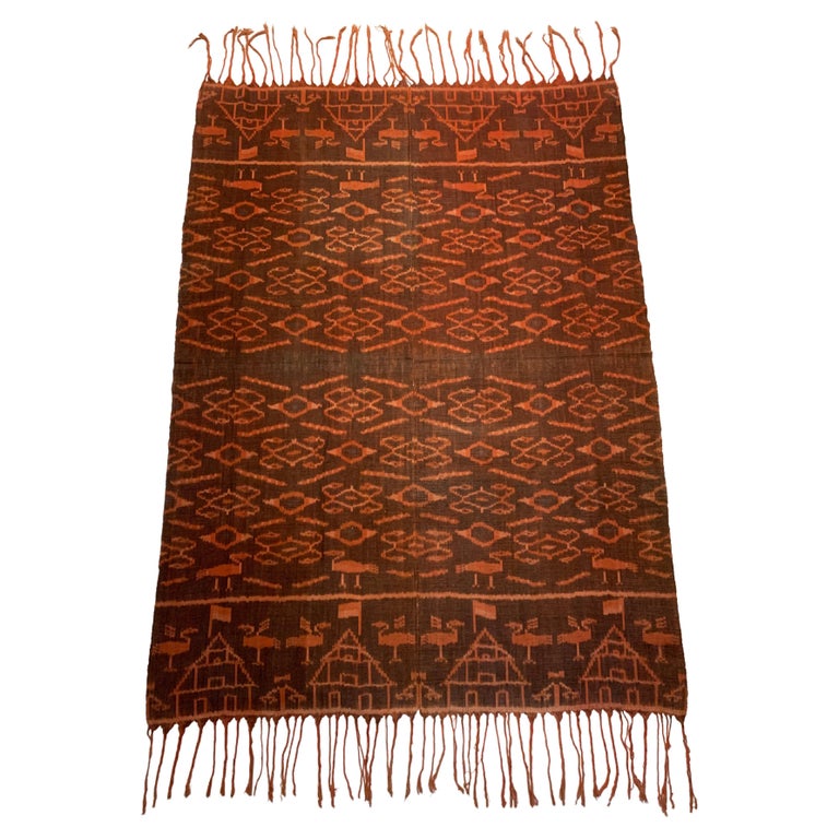 Ikat Textile from Flores Island, Indonesia For Sale at 1stDibs