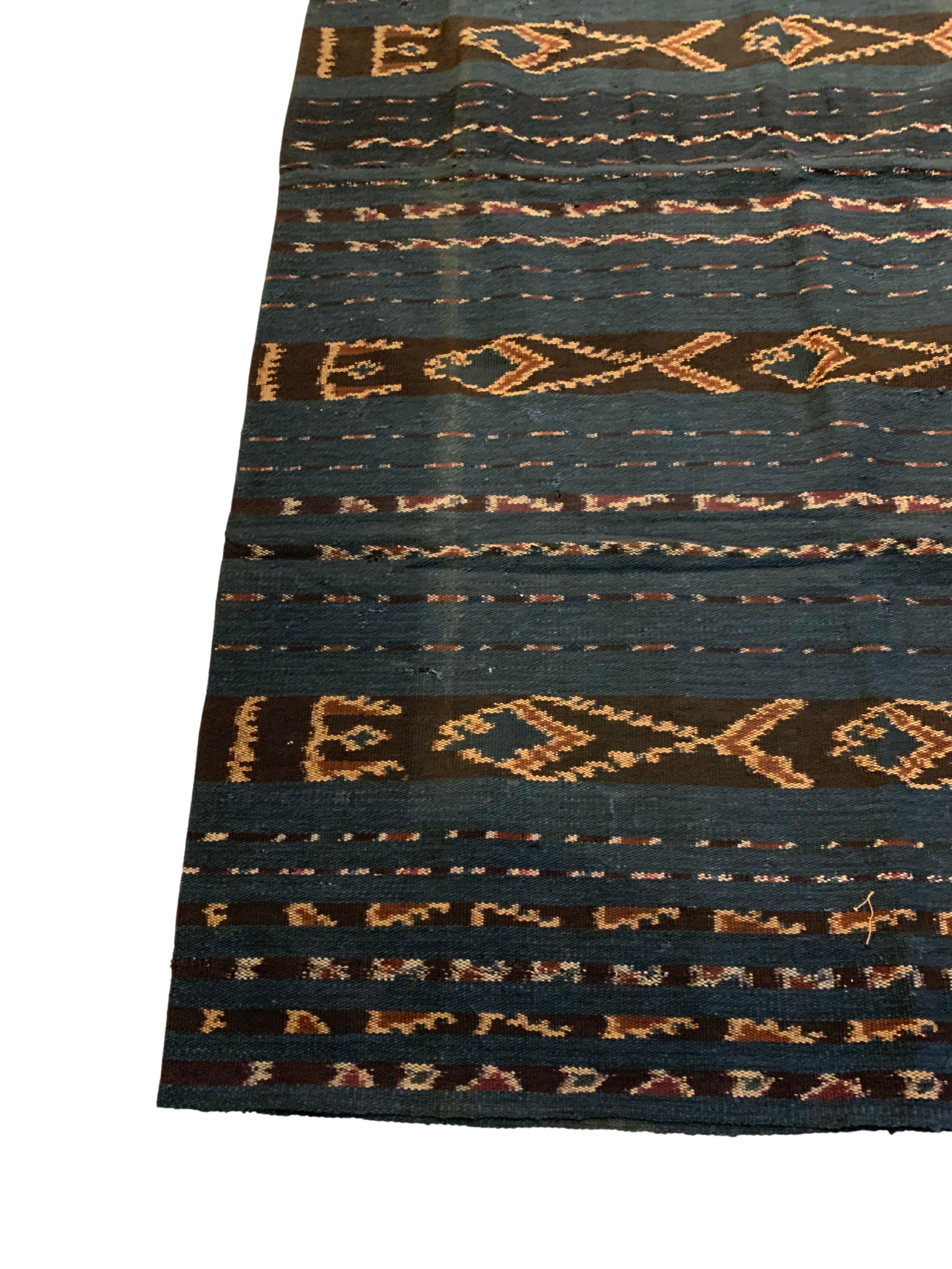 Ikat Textile from Maluku, Indonesia with Stunning Naturally Coloured ...