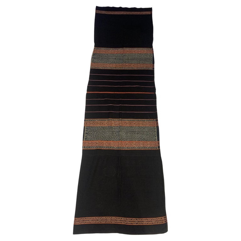 Ikat Textile from Timor Island with Stunning Naturally Coloured Dye ...