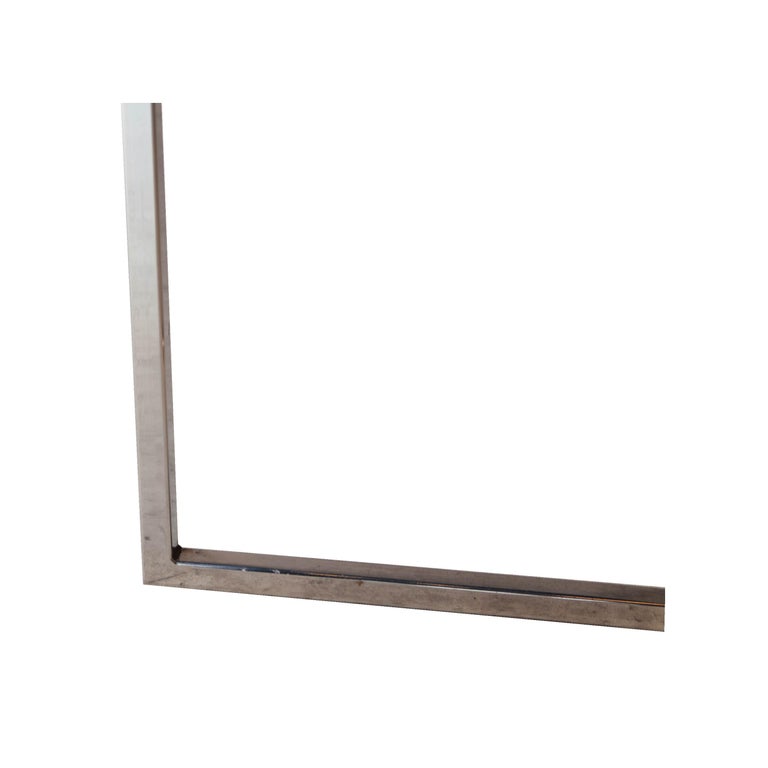 IKB 191 Contemporary Round Chrome Glass Cian Blue Center Table, Spain ...