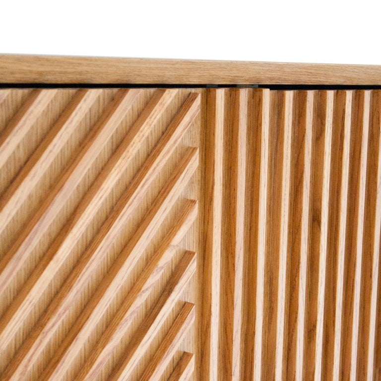 IKB 191 Slat Door Front Doors Oakwood Sideboard, Spain, 2021 For Sale ...