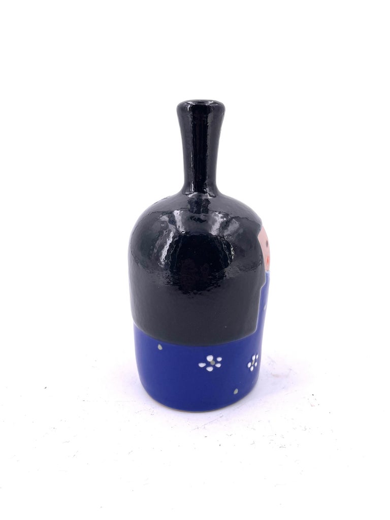 Ikebana Style Petite Japanese Ceramic Bell For Sale at 1stDibs
