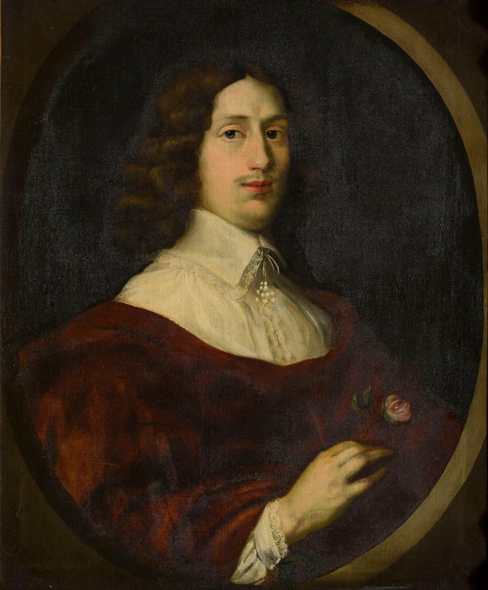 Il Mulinaretto Style Italian Period Framed Portrait For Sale at 1stDibs