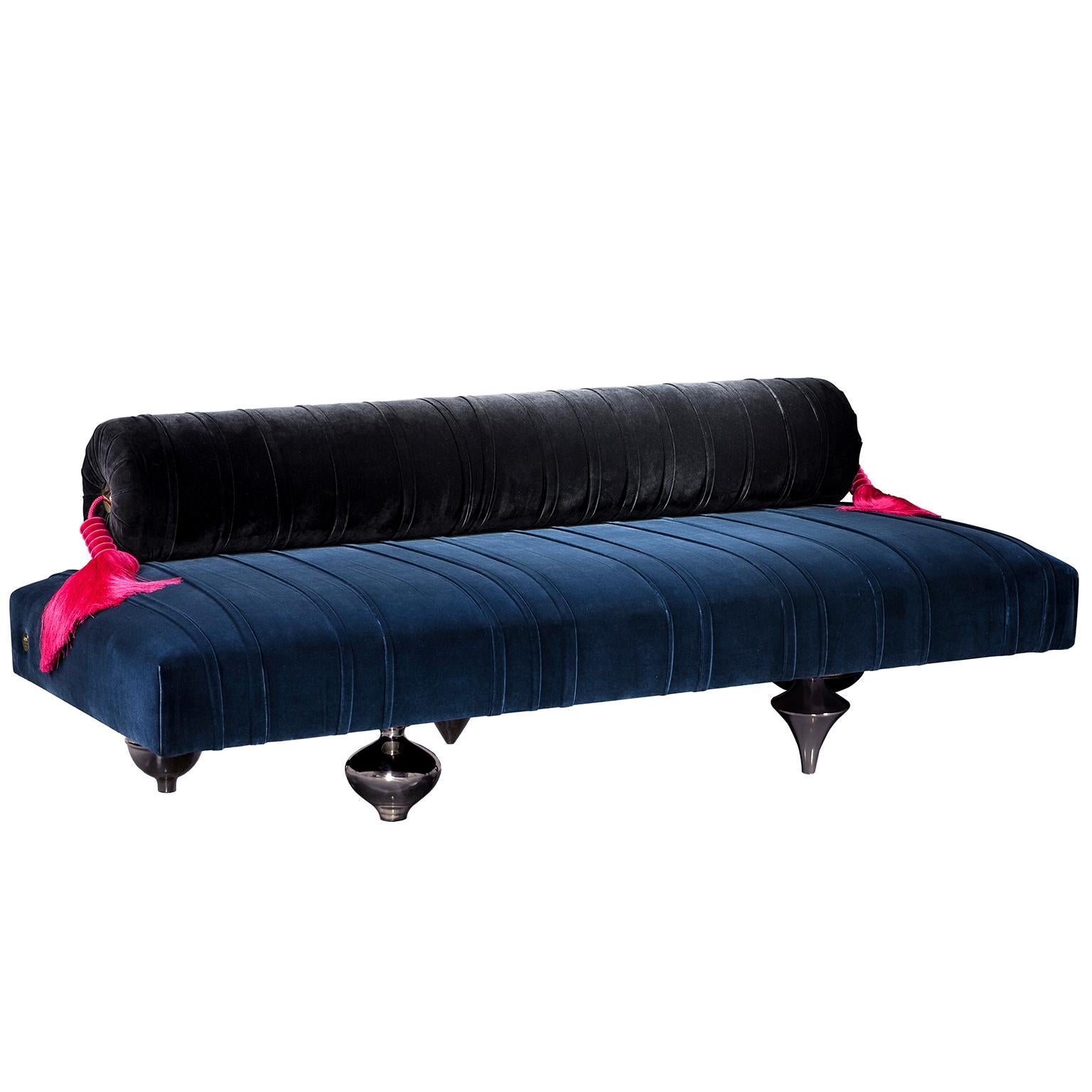 B&B Italia Leather Ottoman or Daybed at 1stDibs | ottoman daybed ...