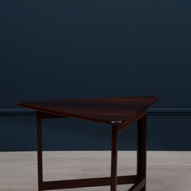 Illum Wikkelso Folding Triangle Table For Sale at 1stDibs