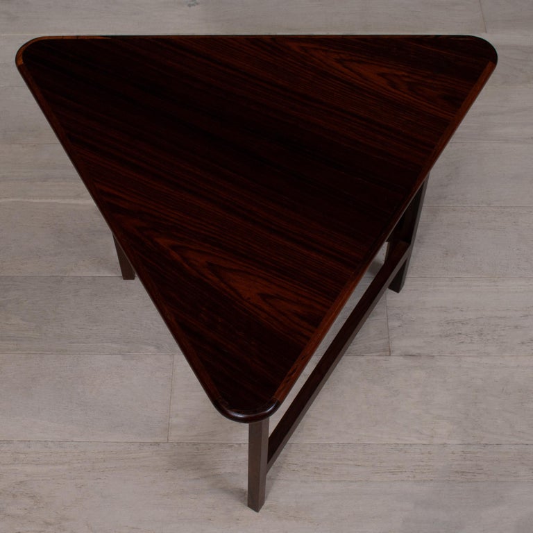 Illum Wikkelso Folding Triangle Table For Sale at 1stDibs