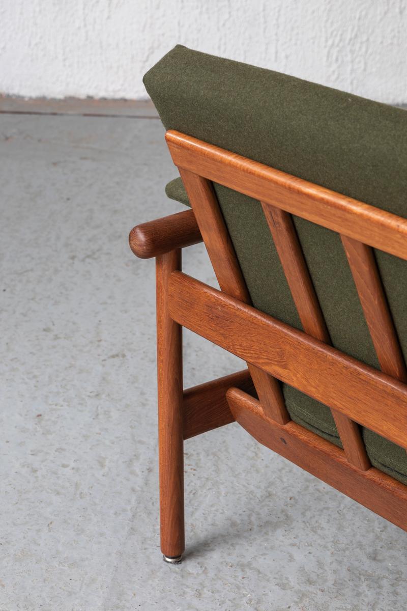 Illum Wikkelso Wiki Lounge Chair, Denmark, 1960s For Sale at 1stDibs