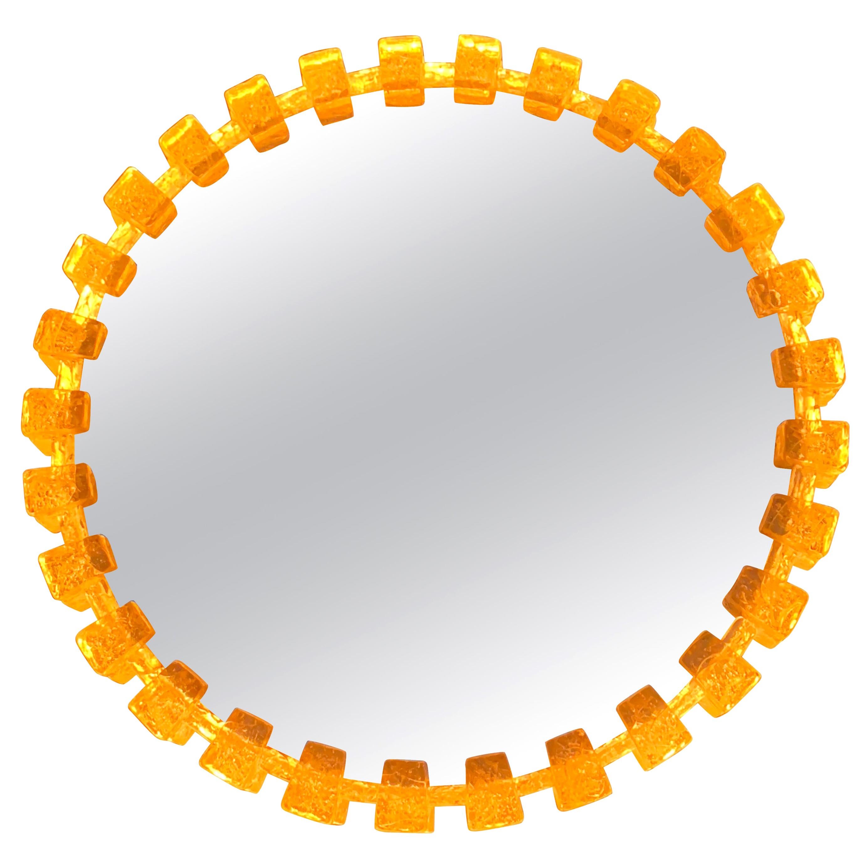 Groovy Round Infinity Mirrors at 1stDibs