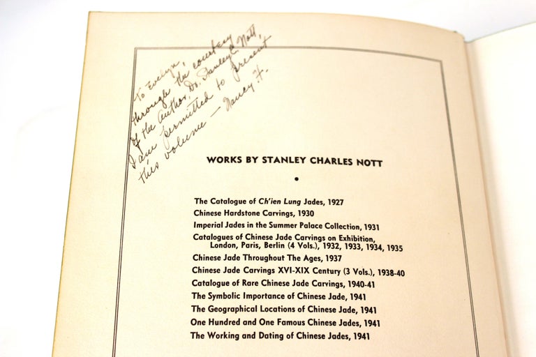 Illustrated Book of The Stanley Charles Nott Collection of Chinese ...