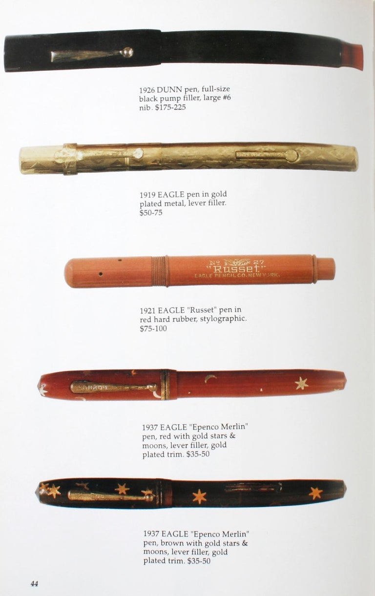 Illustrated Guide to Antique Writing Instruments by George Fischler ...