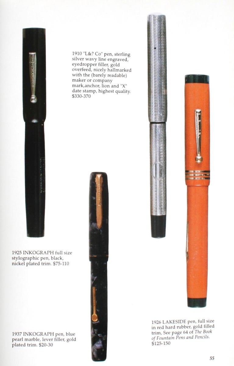 Illustrated Guide to Antique Writing Instruments by George Fischler ...