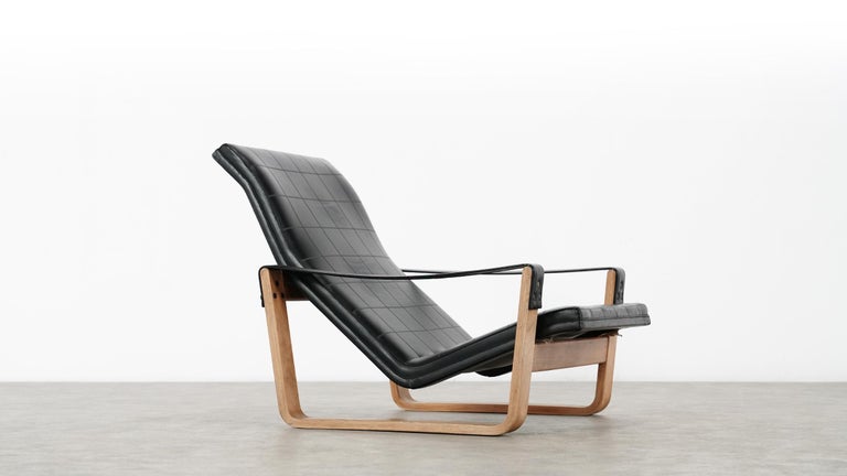 Ilmari Lappalainen Great Senior Pulkka Lounge Chair, 1967 for Asko ...
