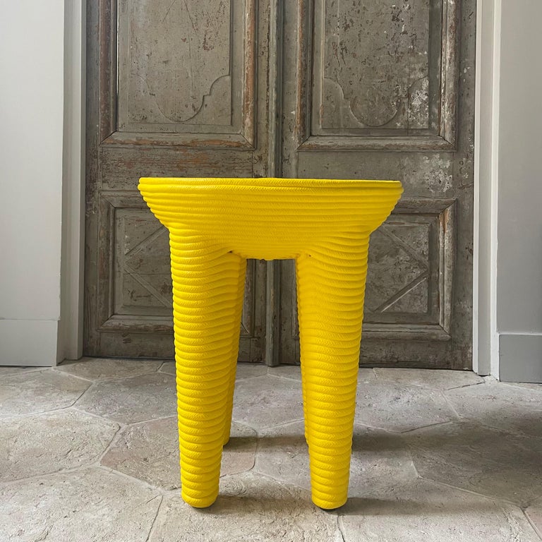 "ILOROU" Stool, Christian Astuguevieille For Sale at 1stDibs