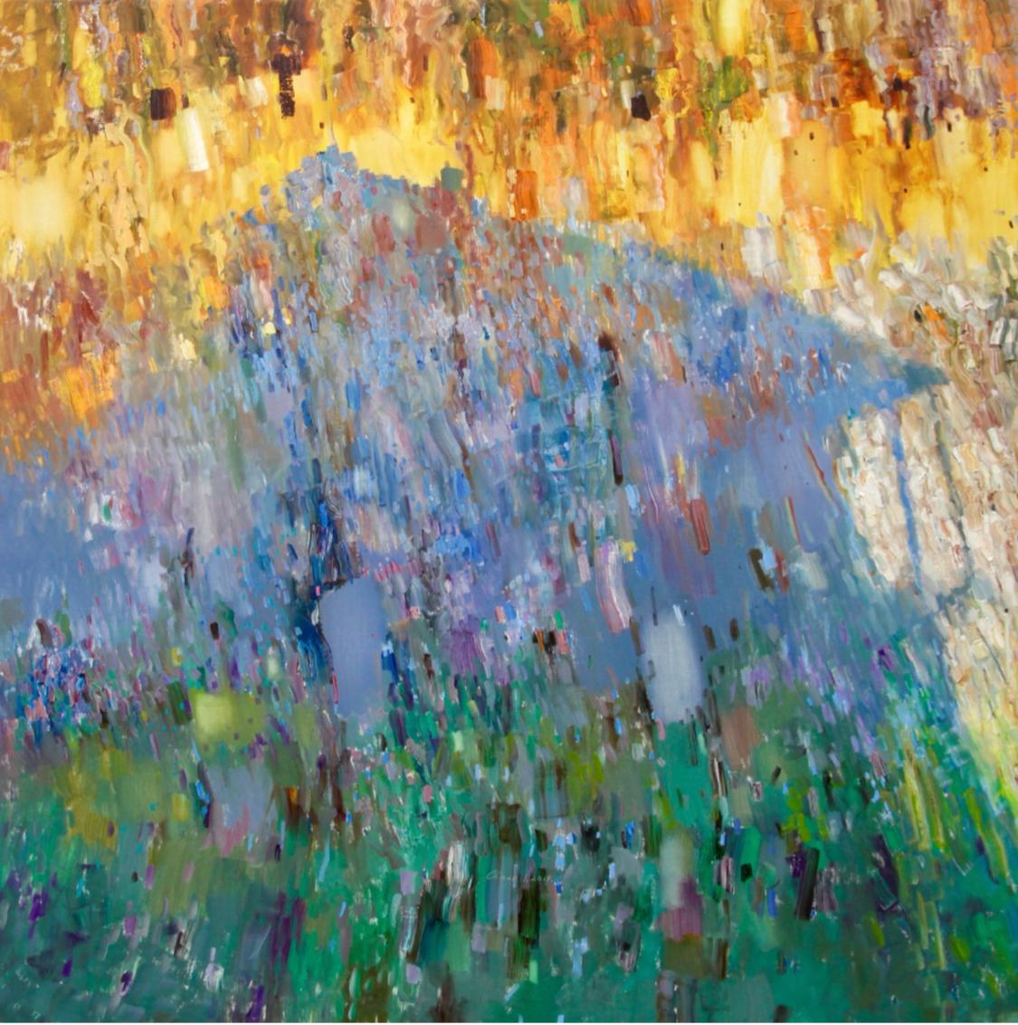 Ilya Chirun - Shadows of spring, 165x165cm For Sale at 1stDibs