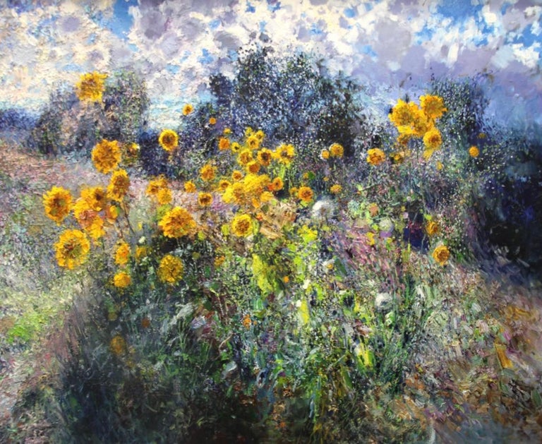 Ilya Chirun - Solar balls, 120 x 160cm For Sale at 1stDibs