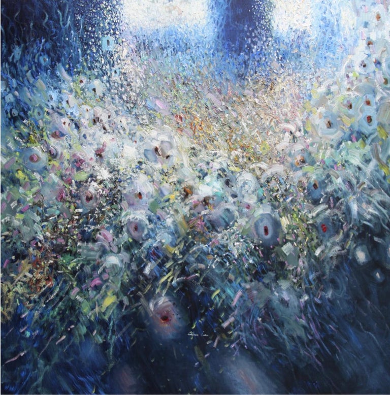 Ilya Chirun - Whiff , 120 x 120cm at 1stDibs