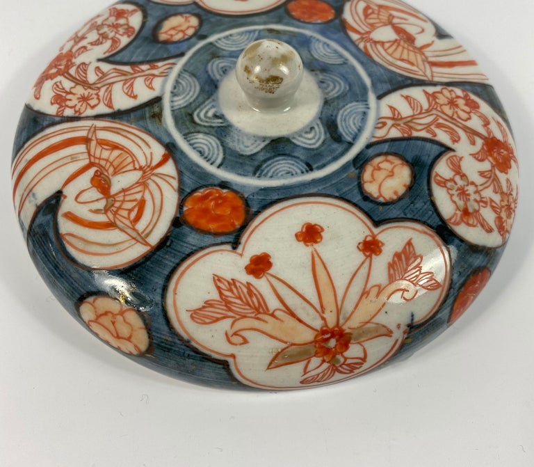 Imari Porcelain Bowl and Cover, Arita, Japan, 18th Century at 1stDibs