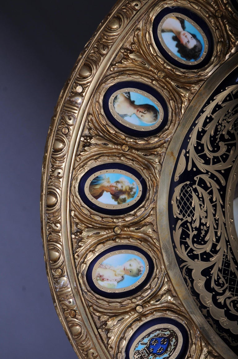 Imperial Center Table, Frame and Top Mount in Porcelain with Sevres ...