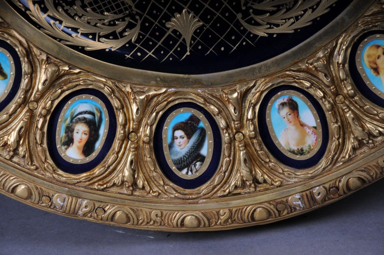 Imperial Center Table, Frame and Top Mount in Porcelain with Sevres ...