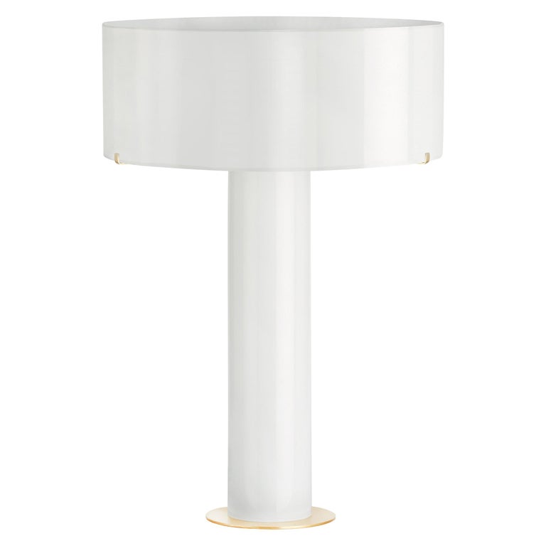 Imperial Glass Shade Table Lamp by CTO Lighting For Sale at 1stDibs