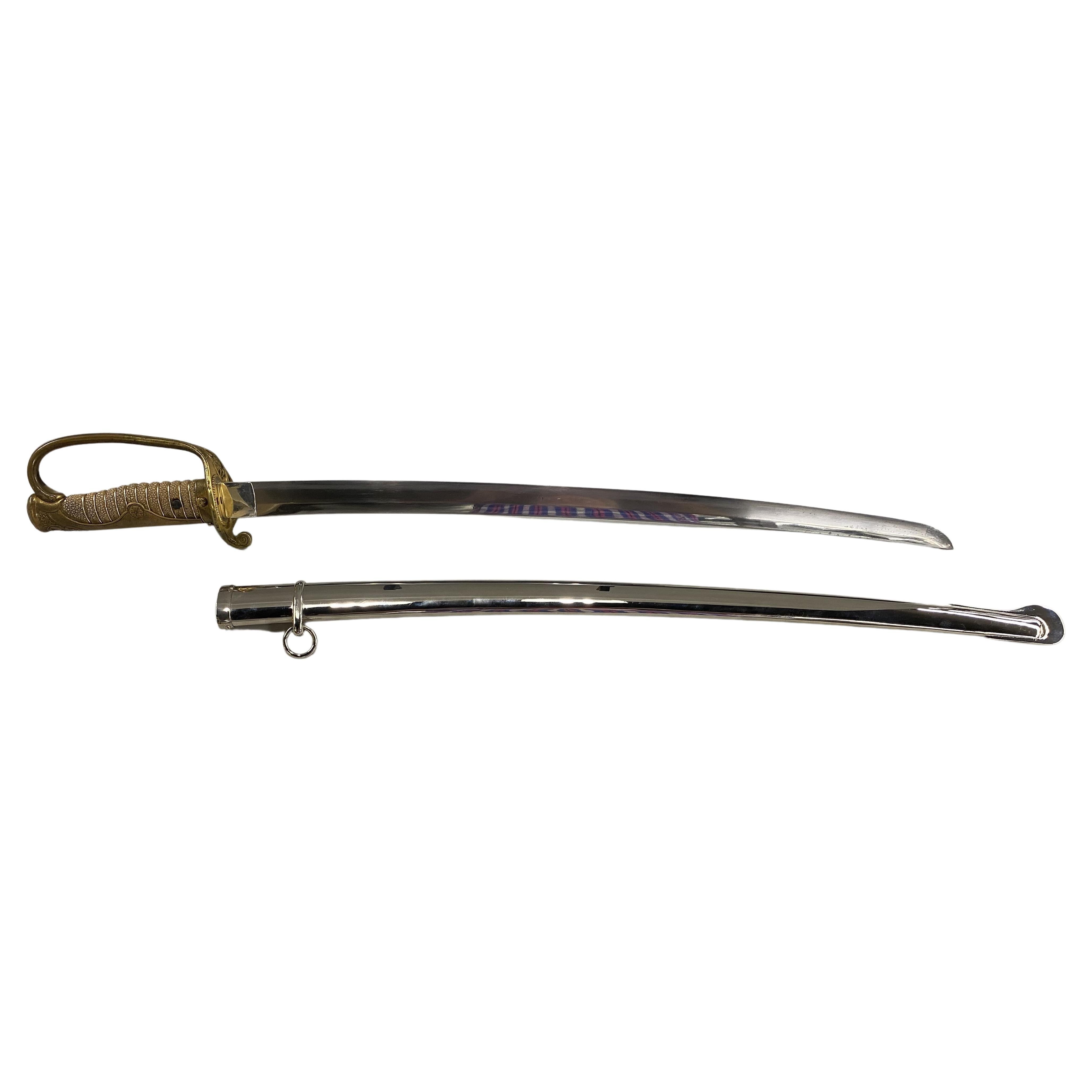 Imperial Japanese Army Type 19 Company Grade Kyu-Gunto or Officer’s ...