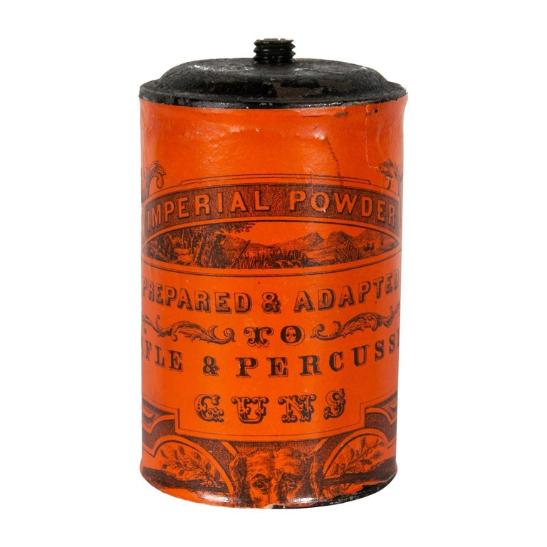 "Imperial Powder" Gunpowder Tin at 1stDibs