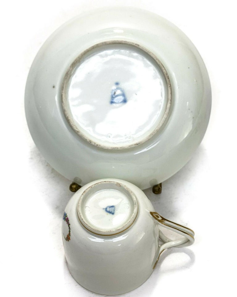 Imperial Royal Vienna Factory Austrian Hand Painted Porcelain Cup and ...